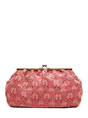 DANNI RO Danni Ro Porto Clutch Raffia