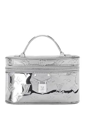 LOUIS VUITTON Vanity Chain Pouch Monogram Canvas - Silver