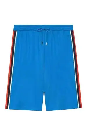 Gucci Technical Jersey Shorts - Blue