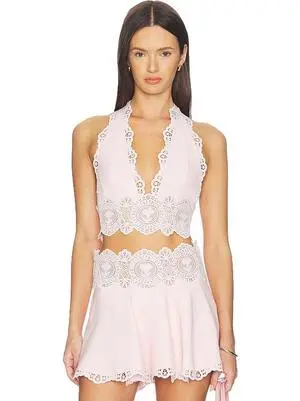 Retrofete Kismet Halter Top - Rosa