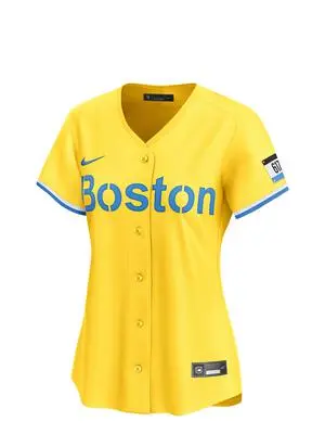 Nike Boston Red Sox City Connect Limited Jersey - Yellow
