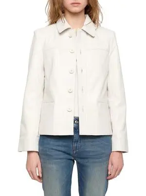Zadig&Voltaire Liamys Leather Jacket - Judo