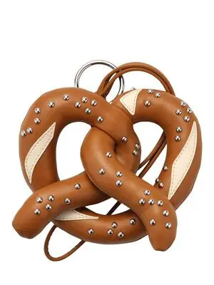 Marc Jacobs Soft Pretzel Bag Charm - Brown