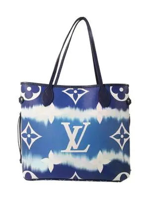 LOUIS VUITTON Neverfull Tote Bag - Blue