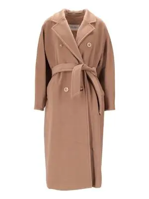 MAX MARA Max Mara Double Breasted Belted Coat