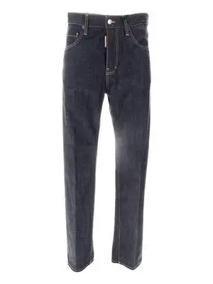 Dsquared2 5-pocket Tailored Trousers - Navy Blue