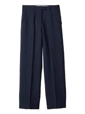 Miu Miu Tailored Wide-leg Trousers - Navy
