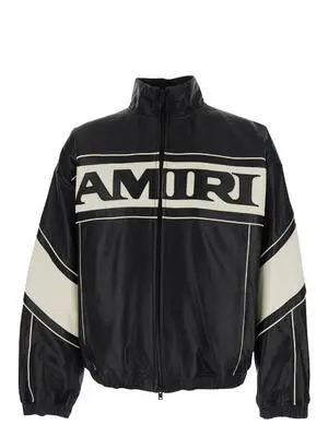 Amiri Sport Leather Jacket - Black