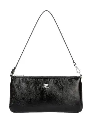 COURREGES Zipped Naplack Pouch - Black