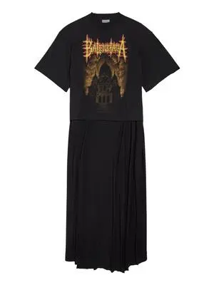 Balenciaga Sacré Cœur Train T-shirt - Black