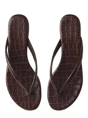 REFORMATION Reformation Amelia Flat Thong Sandals