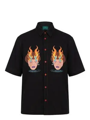 KING NAKED Meanwhile Shirt - Black