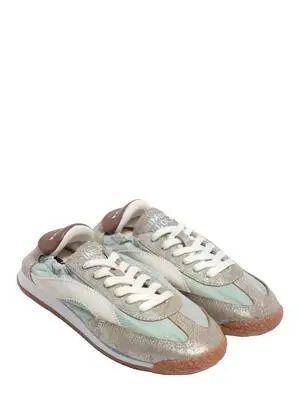 BIMBA Y LOLA Bimba Y Lola Silver Metallic Panel Sneakers