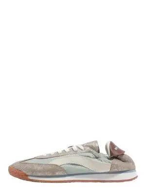 Bimba Y Lola Metallic Panel Sneakers - Silver