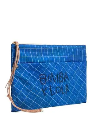 Bimba Y Lola Pouch With Embroidered Logo - Blue