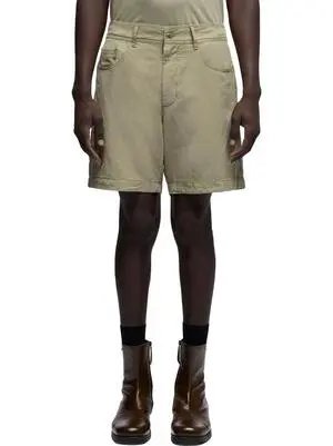 7 For All Mankind Hybrid Twill Jogger Shorts - Army