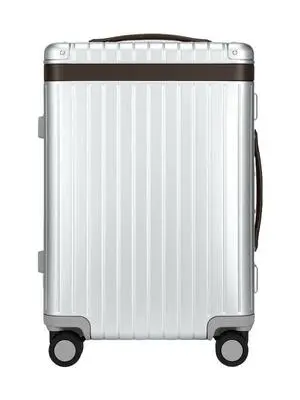 CARL FRIEDRIK Carl Friedrik Aluminium Carry-On Luggage Silver/chocolate