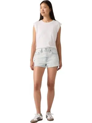 LEVI'S Levi's 501 High Rise Denim Shorts Glacial Pace