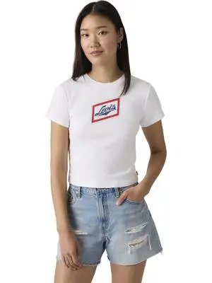 LEVI'S Graphic Logo Essential Sporty Tee - Vintage Levis Logo