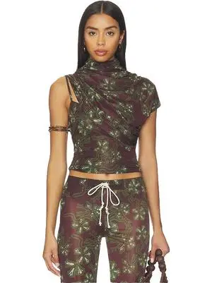 SIEDRES Silvy Jersey Top - Multi