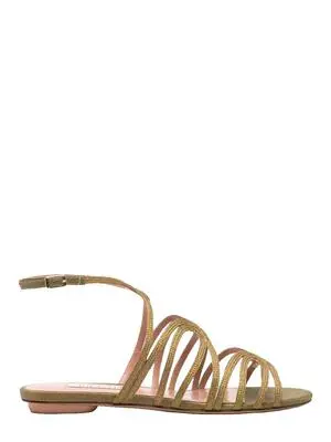 AQUAZZURA Serenade Sandals - Neutrals