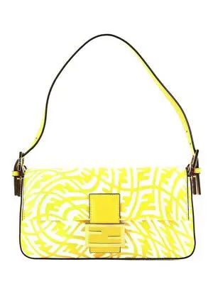 Fendi Baguette Shoulder Bag - Yellow
