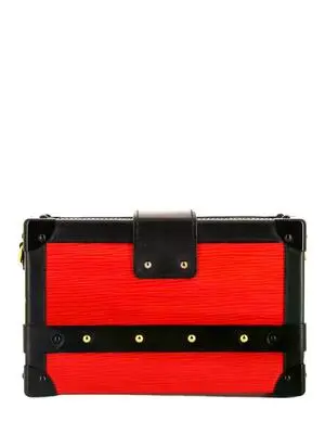 LOUIS VUITTON Petite Malle Shoulder Bag - Red