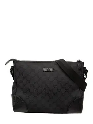 GUCCI Gucci GG Canvas Crossbody Bag