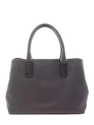Bottega Veneta Pvc Marco Polo Tote Bag - Black