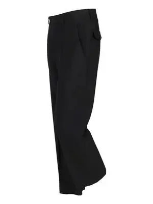 ANN DEMEULEMEESTER Gaelle Straight-leg Trousers - Black