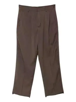 COSTUMEIN Allen Frayed-edge Trousers - Brown