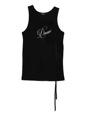 ANN DEMEULEMEESTER Seva Tank Top - Black