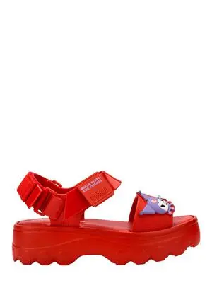 Melissa Kick Off Sandal Hello Kitty And Friends - Red