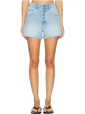 Rolla's Mirage Rigid Denim Shorts - Blue