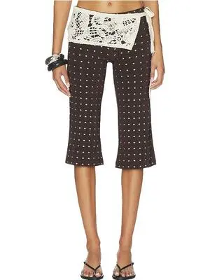 SIEDRES Gianna Pant - Brown
