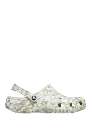 CROCS Crocs Classic Clog With Confetti Pattern Summit White