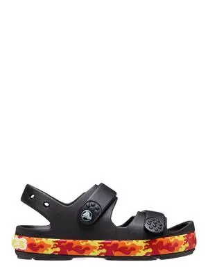 CROCS Crocband Cruiser Flames Sandal - Black