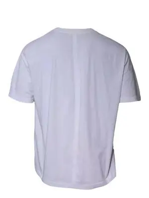 BALENCIAGA Logo-embroidered T-shirt