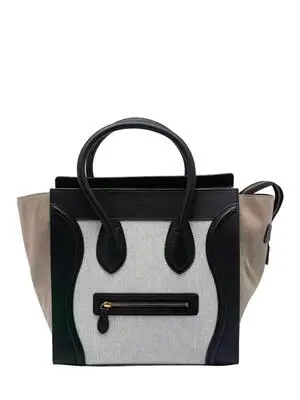 Celine Celine Mini Luggage Tote Bag Grey