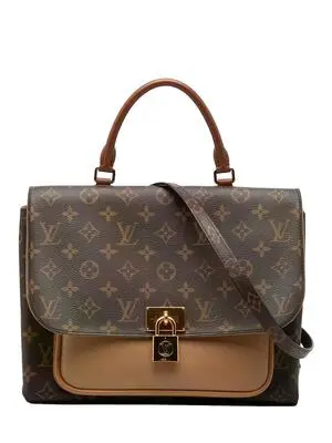 LOUIS VUITTON Monogram Marignan Satchel - Brown