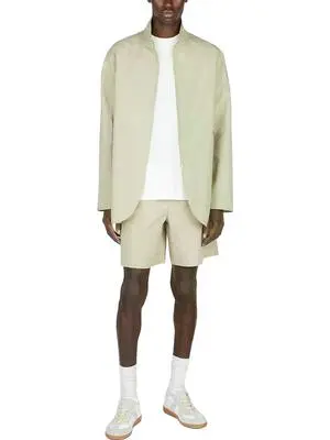 DIOMENE Detail-embroidery Shorts - Neutrals