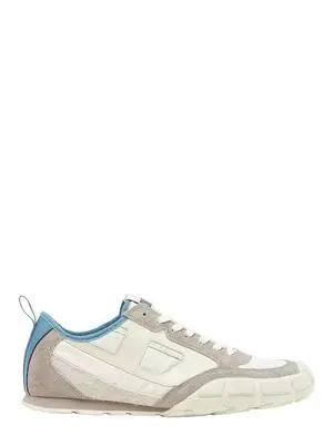 DIESEL® S-pagodha Leather And Suede Sneakers - Neutrals