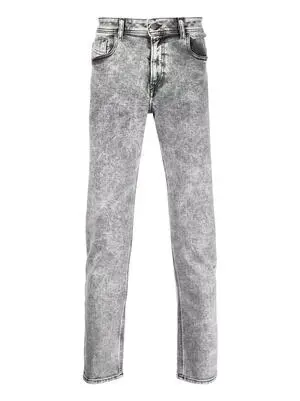 DIESEL® Marble-pattern Skinny Jeans - Grey