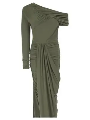 CELESTINE & MAE Celestine & Mae Anemone Midaxi Dress Green