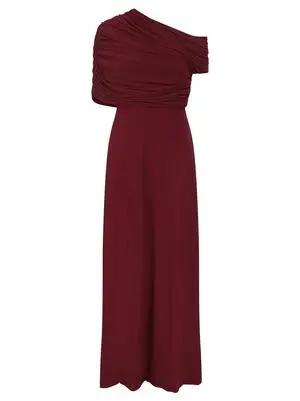 CELESTINE & MAE Celestine & Mae Nzuri Maxi Dress In Rumba Red