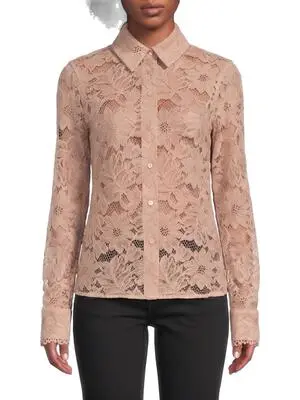 Sportmax Lace Shirt - Pink