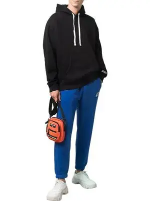 DIESEL® Logo Patch Sweatpants - Blue