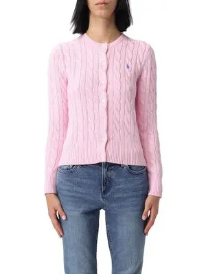 Polo Ralph Lauren Cable Knit Cardigan - Pink