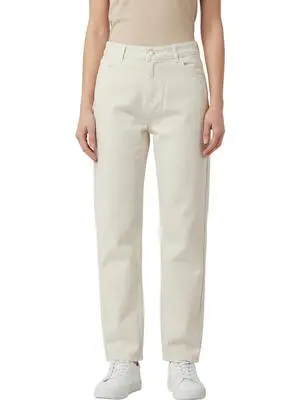 Federica Tosi Straight Leg Jeans - Nude