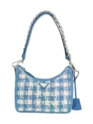 Prada 1978 Mini Re-edition Shoulder Bag - Blue